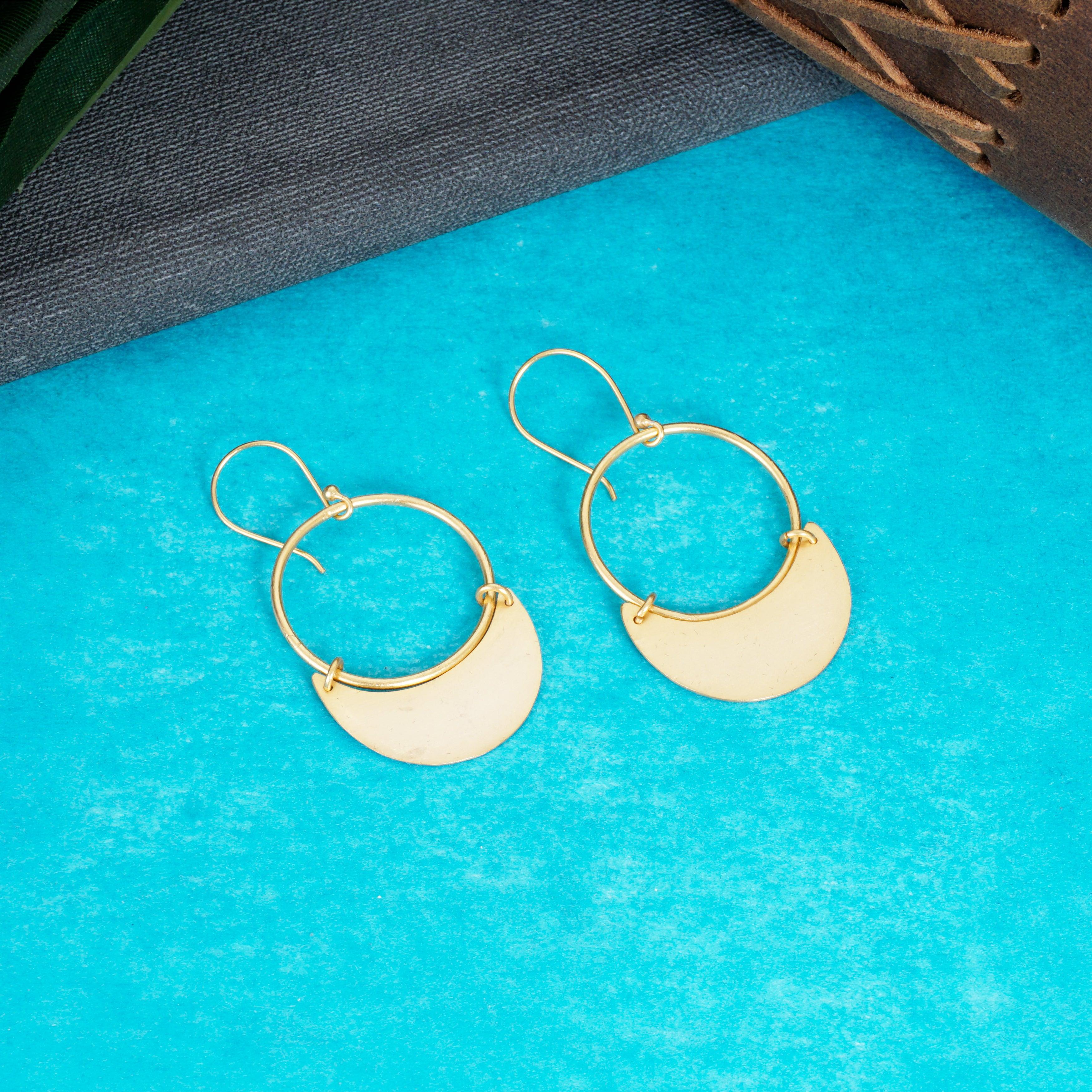 Lunar Sheen Hoops – copperdirect